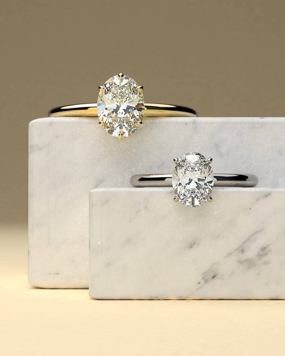 Art Nouveau Inspired Delicate, Floral Engagement Rings | Frank Darling
